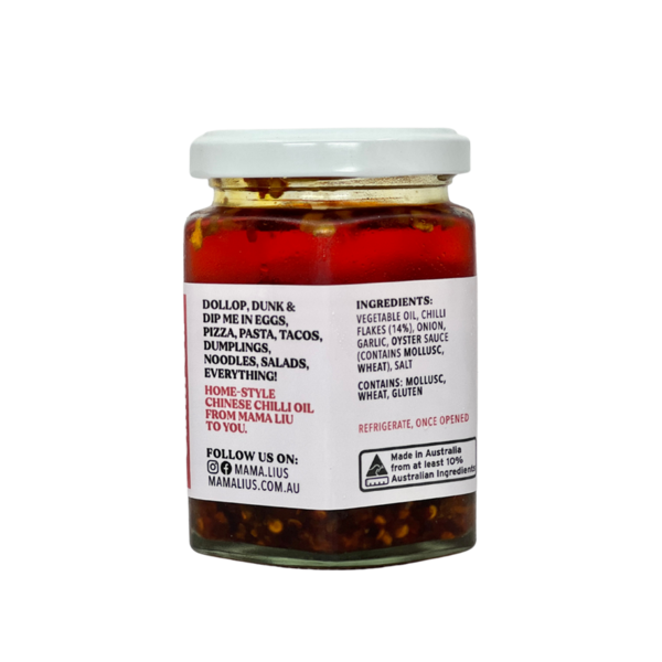 Mama Liu's OG Chilli Oil - Ctn 6 x 190mL | Oils