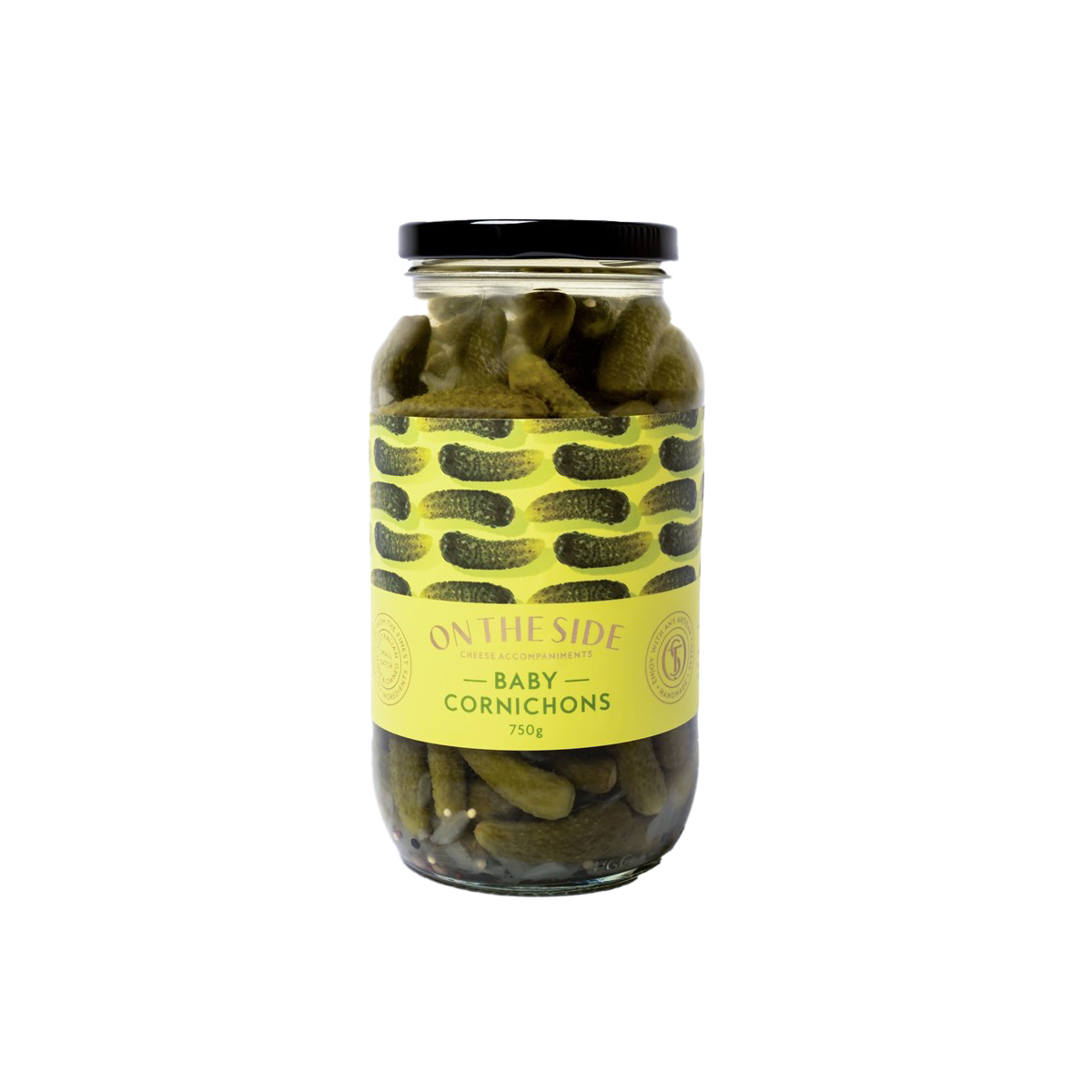 Baby Cornichons - FS - 750g | On The Side | Pastes & Chutneys